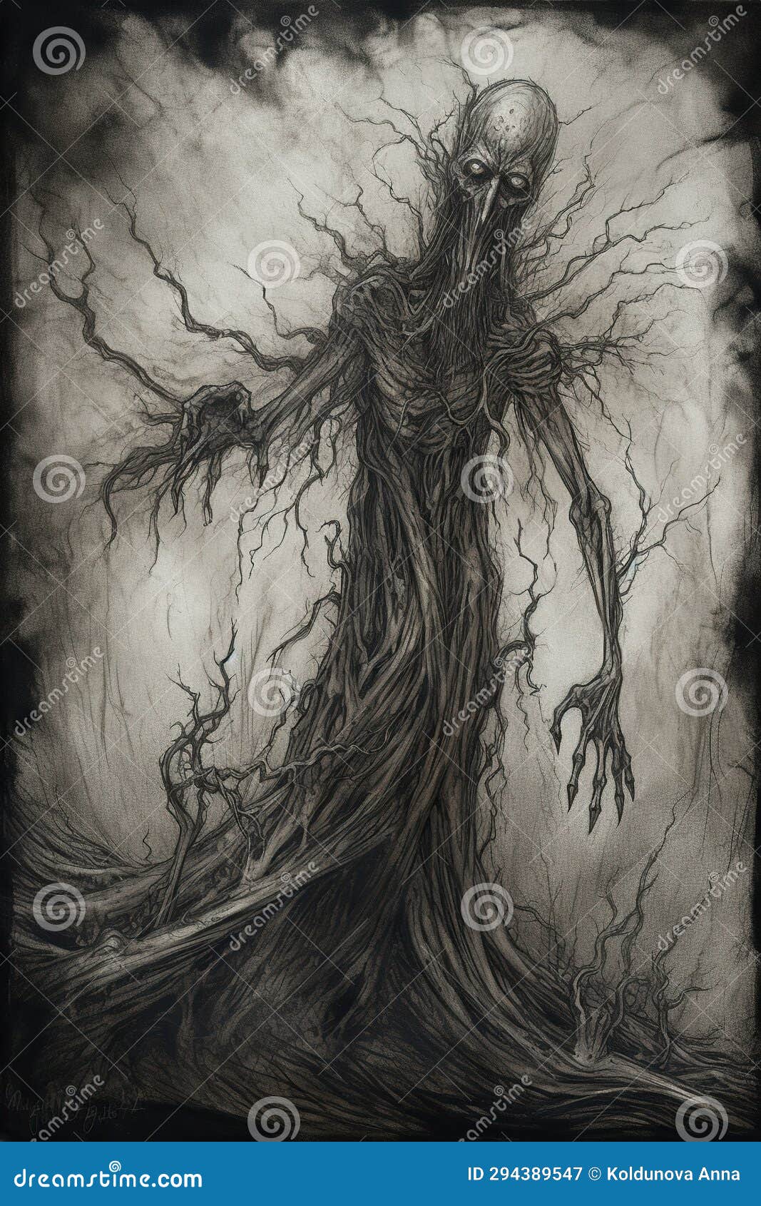 Horrible Creature from Nightmares, Created with Generative AI ...