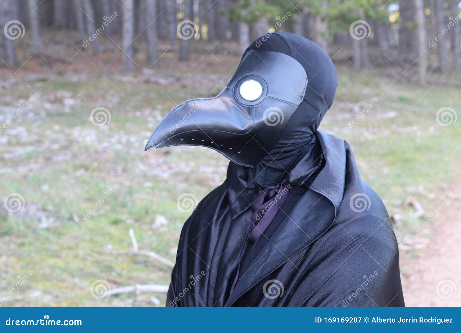 Horrific Image with Human Crow Stock Image - Image of enchanted, devil ...