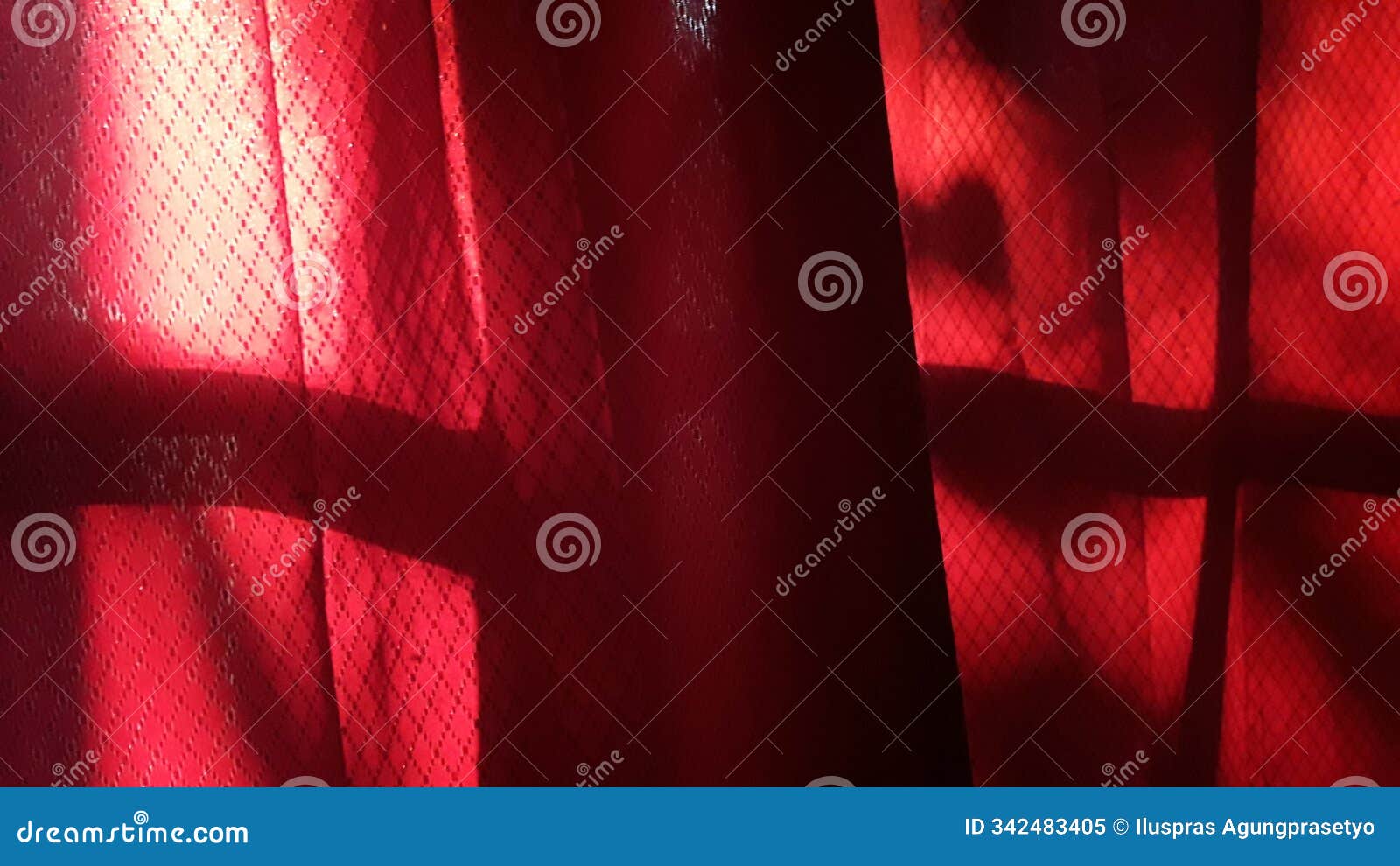 Horror Black Red Background, Scary Red Cloth Background Stock Image ...
