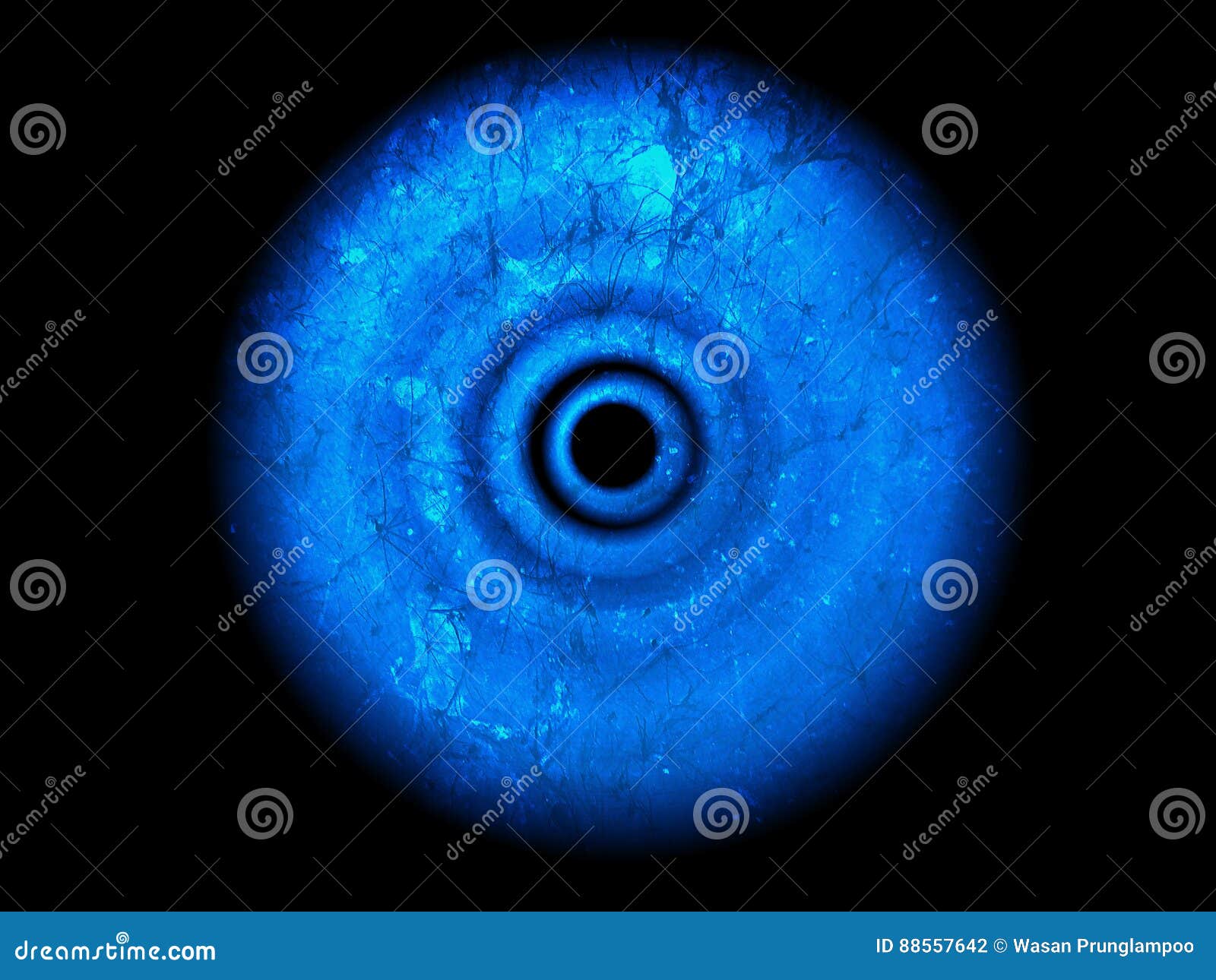 Horror blue demon eye stock photo. Image of icon, death - 88557642