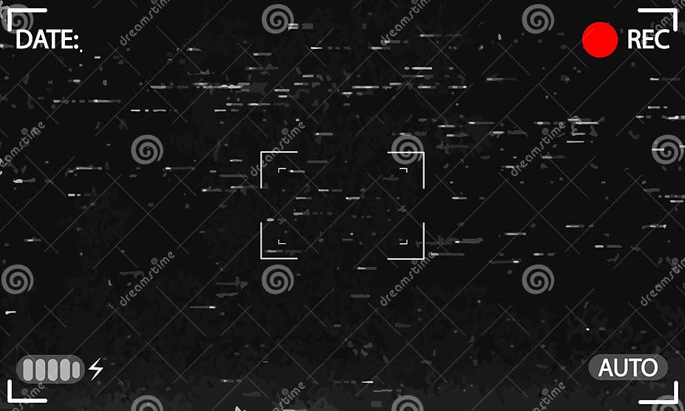 Horror camera background stock vector. Illustration of dirty - 184352328