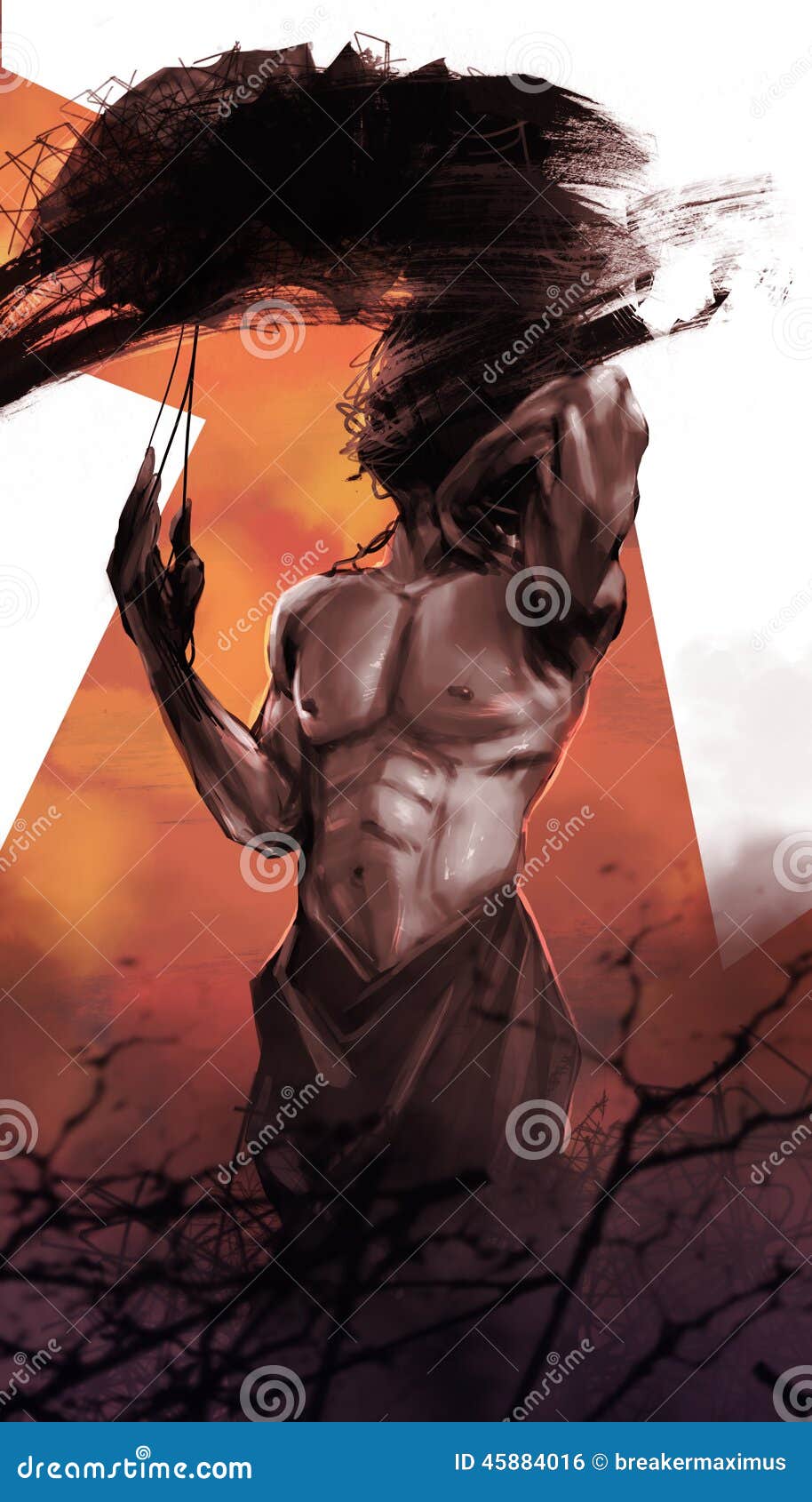 Fearful Fantasy Nightmare Creatures Royalty-Free Stock Photography ...