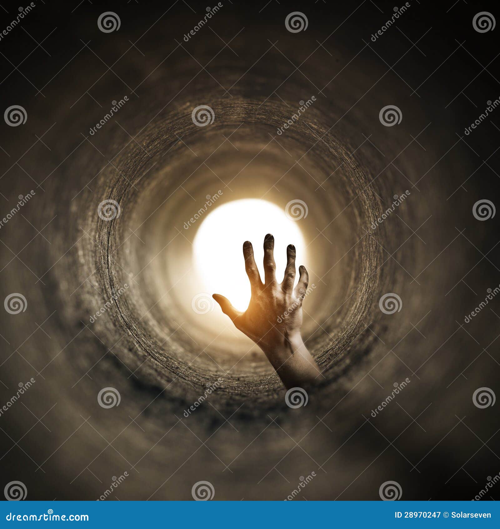 Horror del túnel imagen de archivo. Imagen de sufra, concepto - 28970247