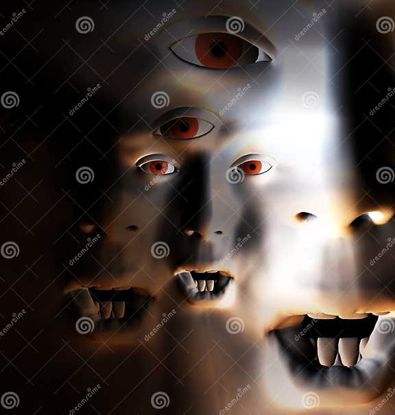 Horror Face 66 stock image. Image of horrifying, person - 1535485