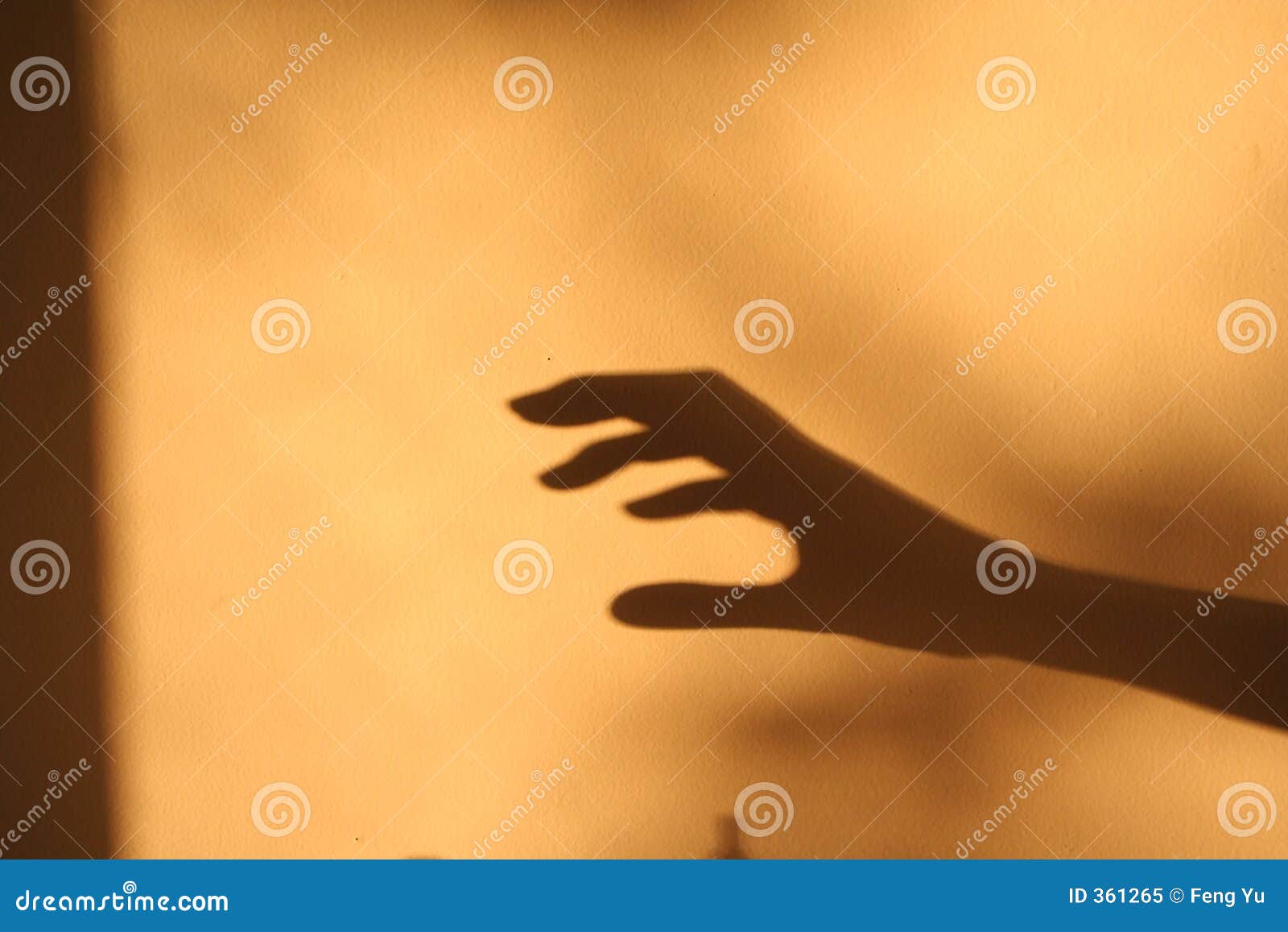 Hand Shadow. Royalty-Free Stock Image | CartoonDealer.com #92102302