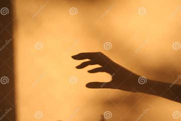 Horror hand shadow stock image. Image of shadow, night - 361265