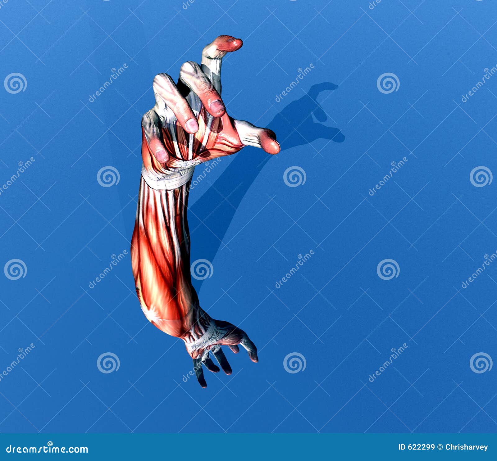 Horror Hands 3 stock illustration. Illustration of hand - 622299