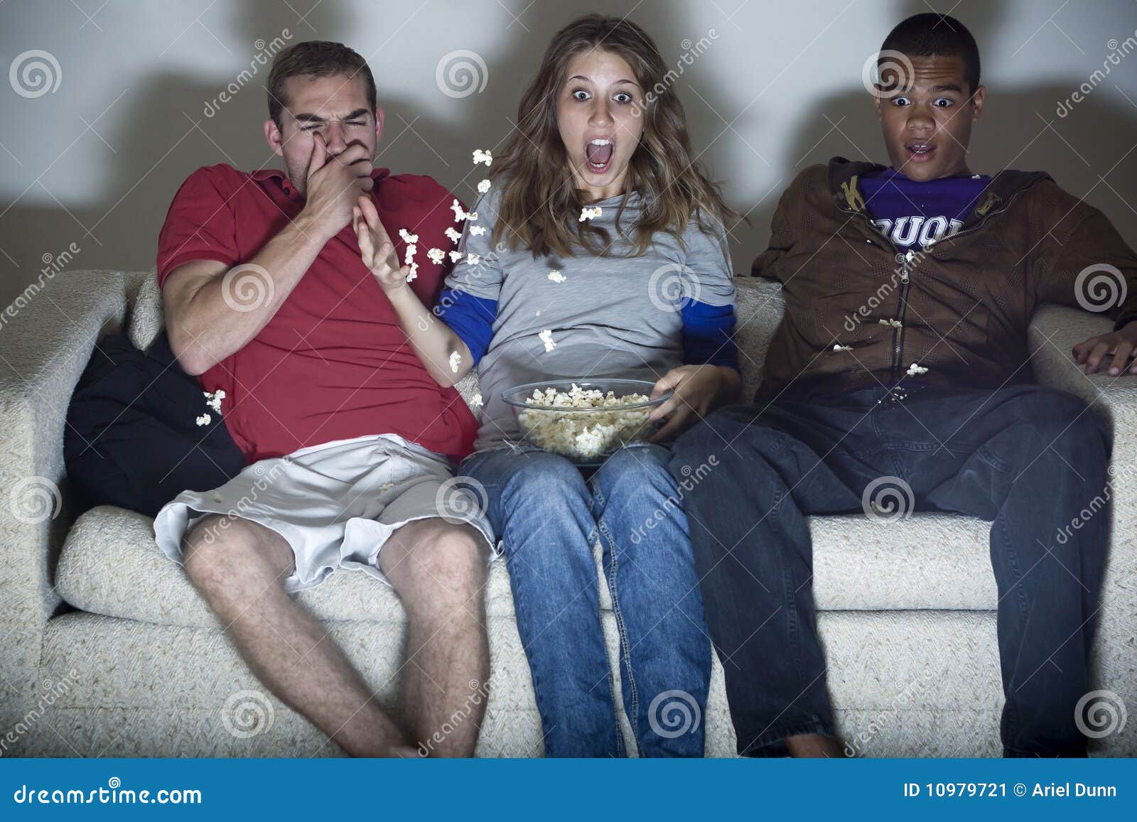 Horror Movie stock image. Image of female, adults, friendship - 10979721