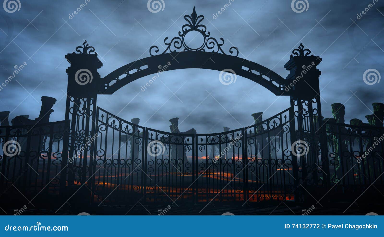 Horror Night Neon Sign Vector. Halloween Poster Design Template Neon ...