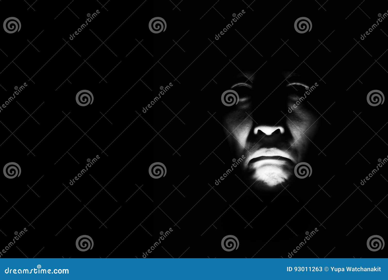 Horror Portrait of a Scary Woman Stock Image - Image of ghoul, scream ...