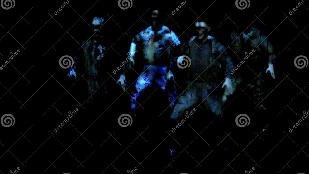 Horror Zombie with Effects stock image. Image of male - 214722933