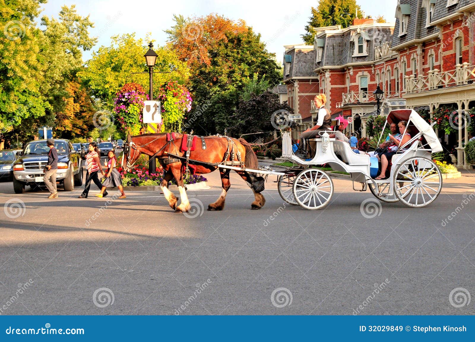 Horse and carriage ride editorial stock image. Image of transportation ...