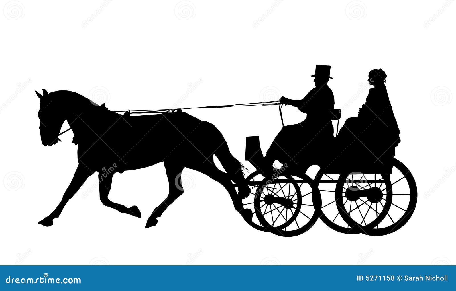 Carriage Wedding Stock Illustrations – 1,674 Carriage Wedding Stock ...