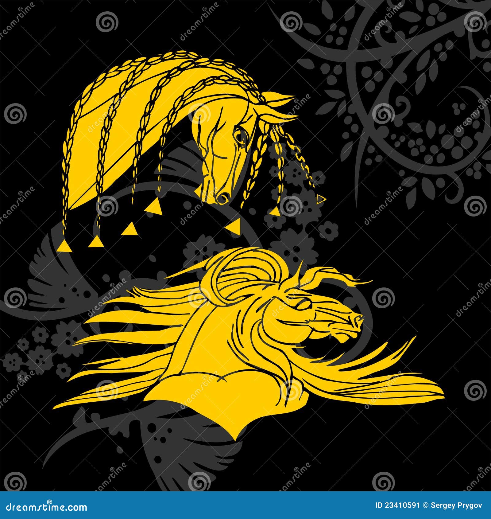 Horse Design - Illustration Stock Illustration - Illustration of horse ...