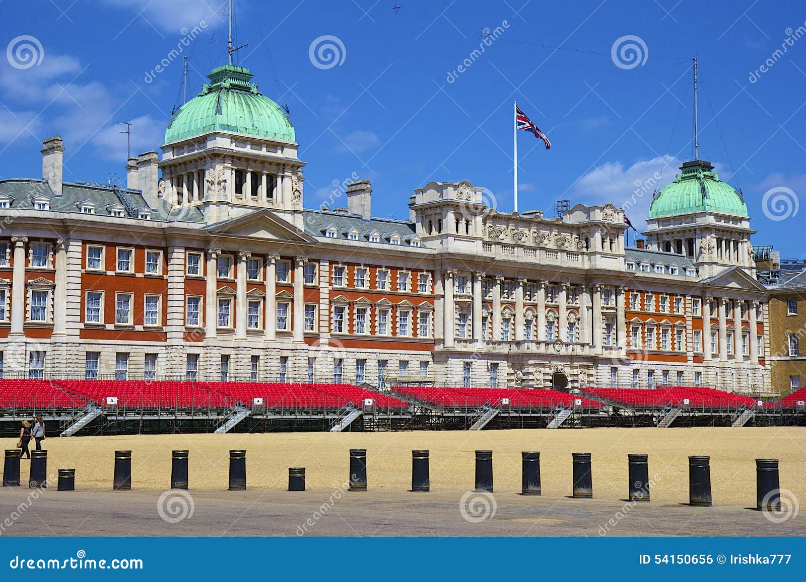 Horse Guards Parade in London Stock Photo - Image of britain, cavalry ...