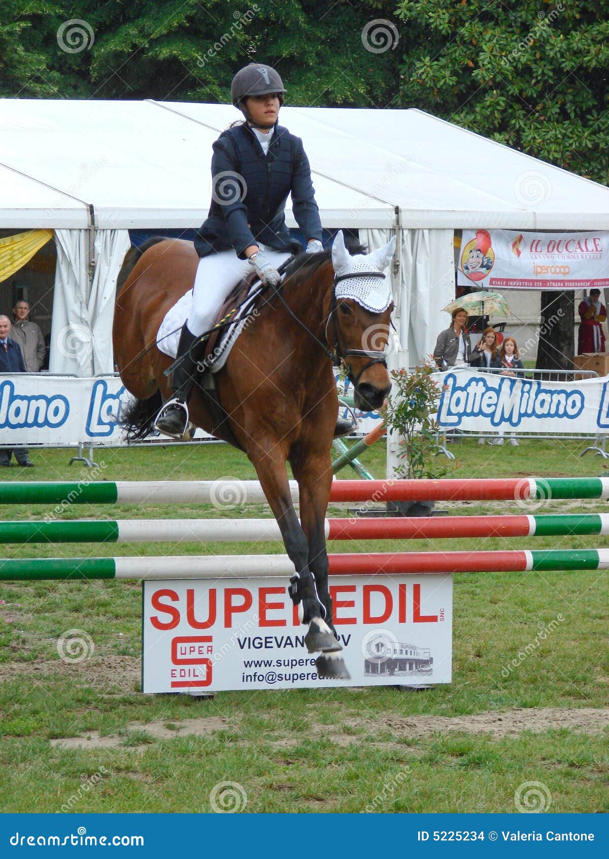 Horse jumping show editorial stock image. Image of riders - 5225234