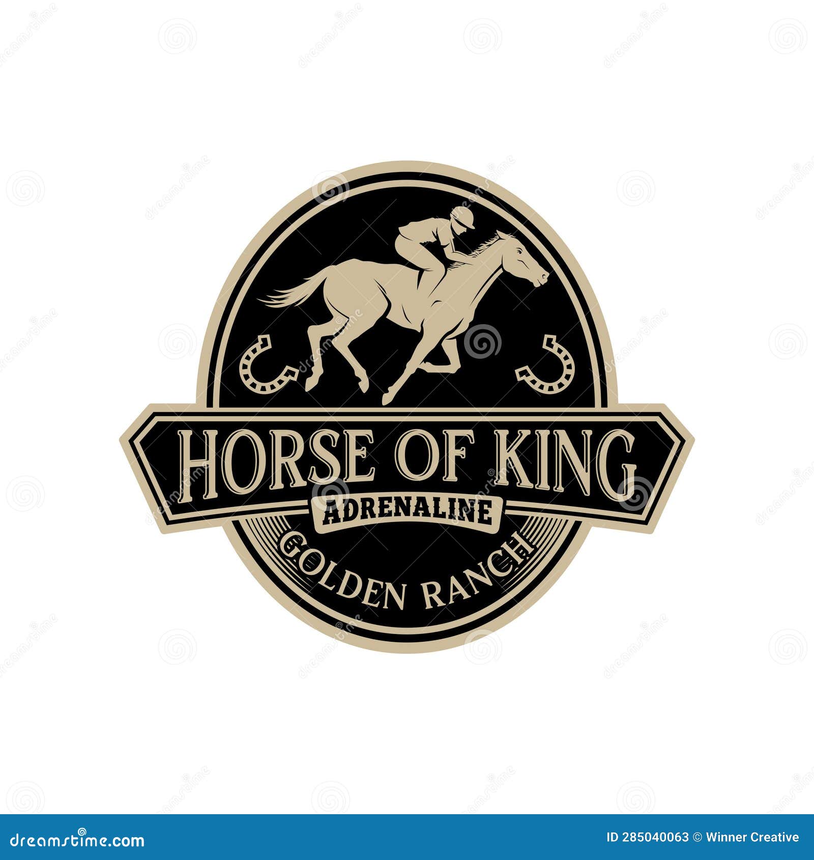 Horse Logo Design. Race Horse Logo Inspiration Vector Stock Vector ...