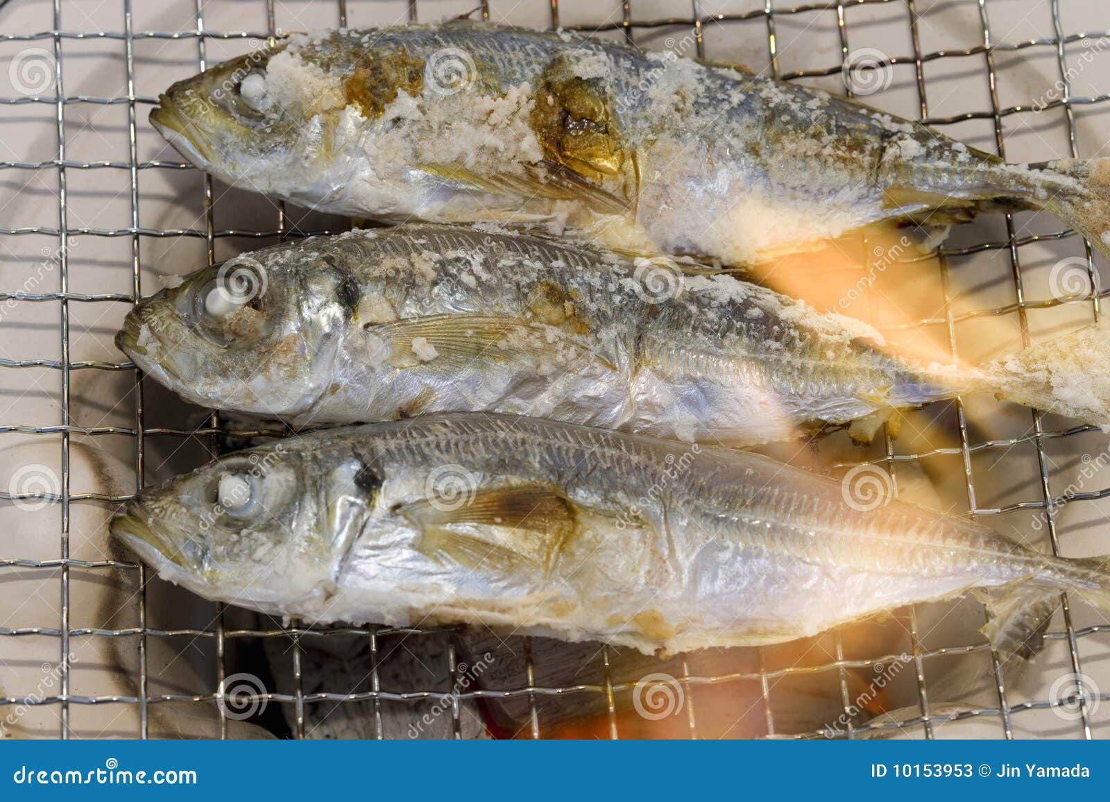 Horse Mackerel stock image. Image of mackerel, grill - 10153953