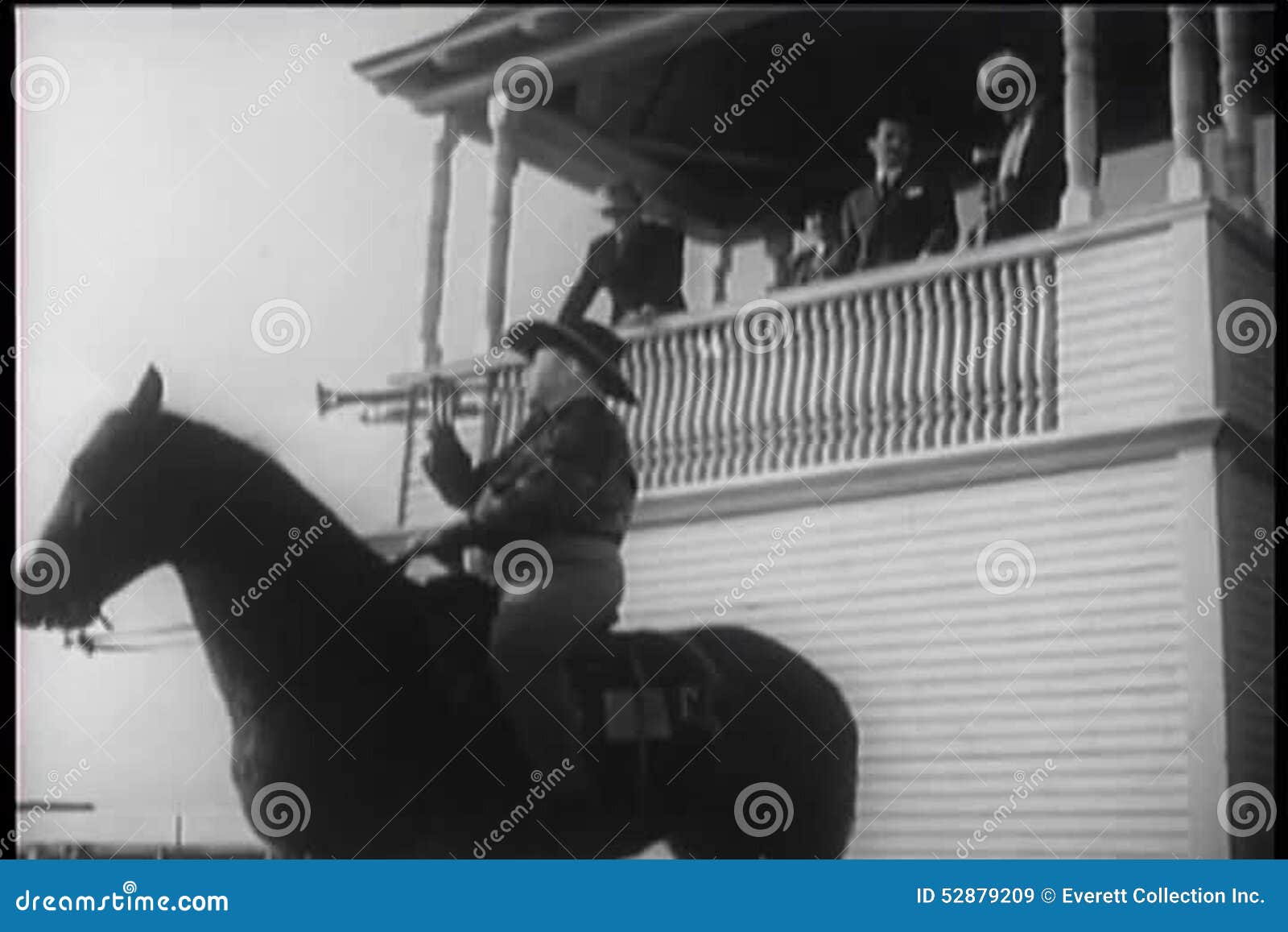 Horse race bugle call stock video. Video of outdoors - 52879209