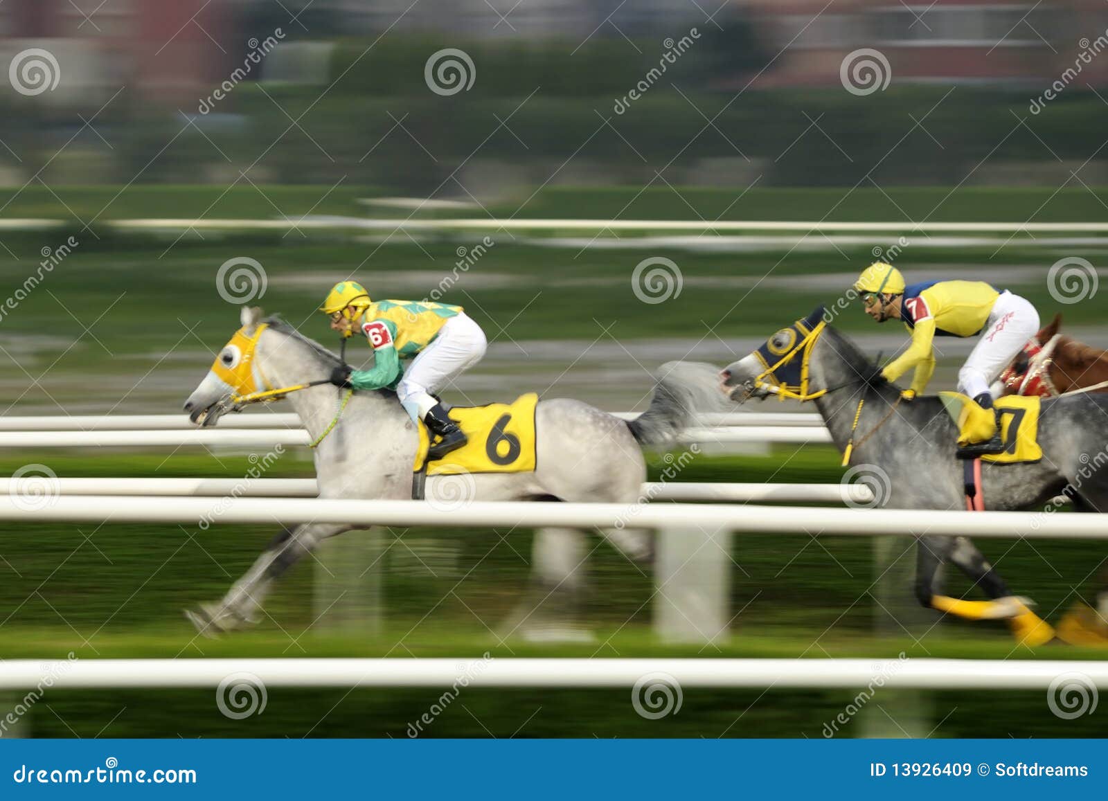 HORSE RACE FINISH editorial stock image. Image of luck - 13926409