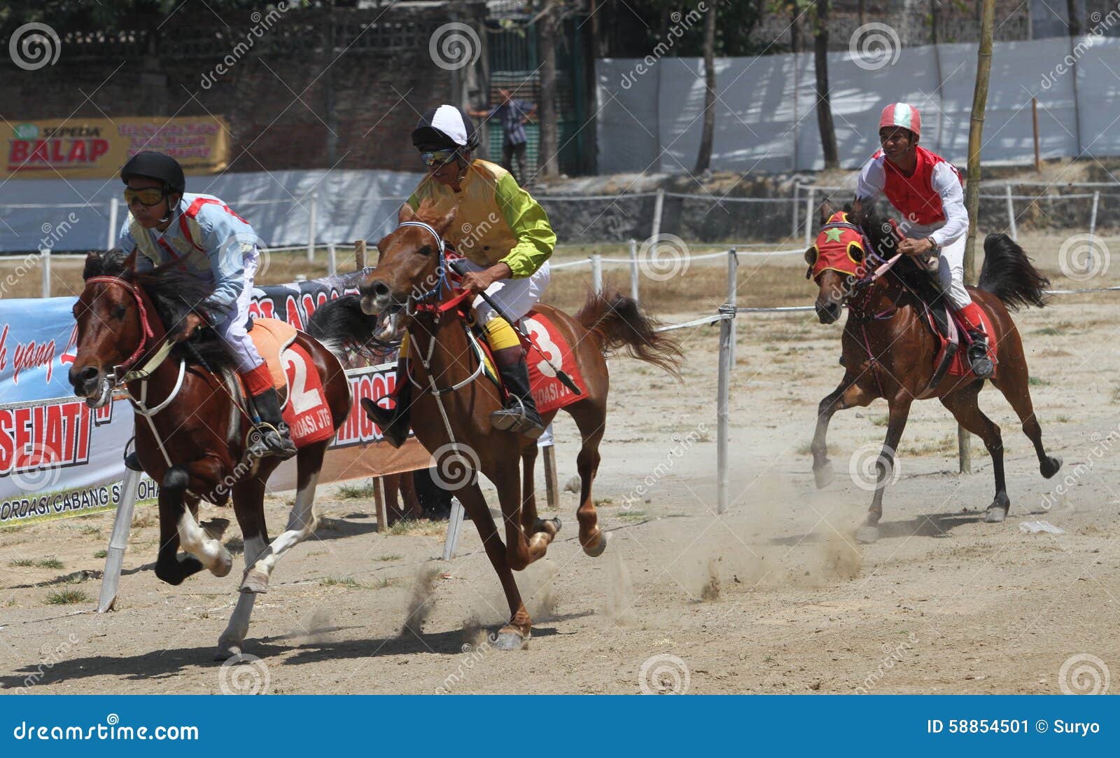 Horse race editorial photo. Image of race, horse, local - 58854501