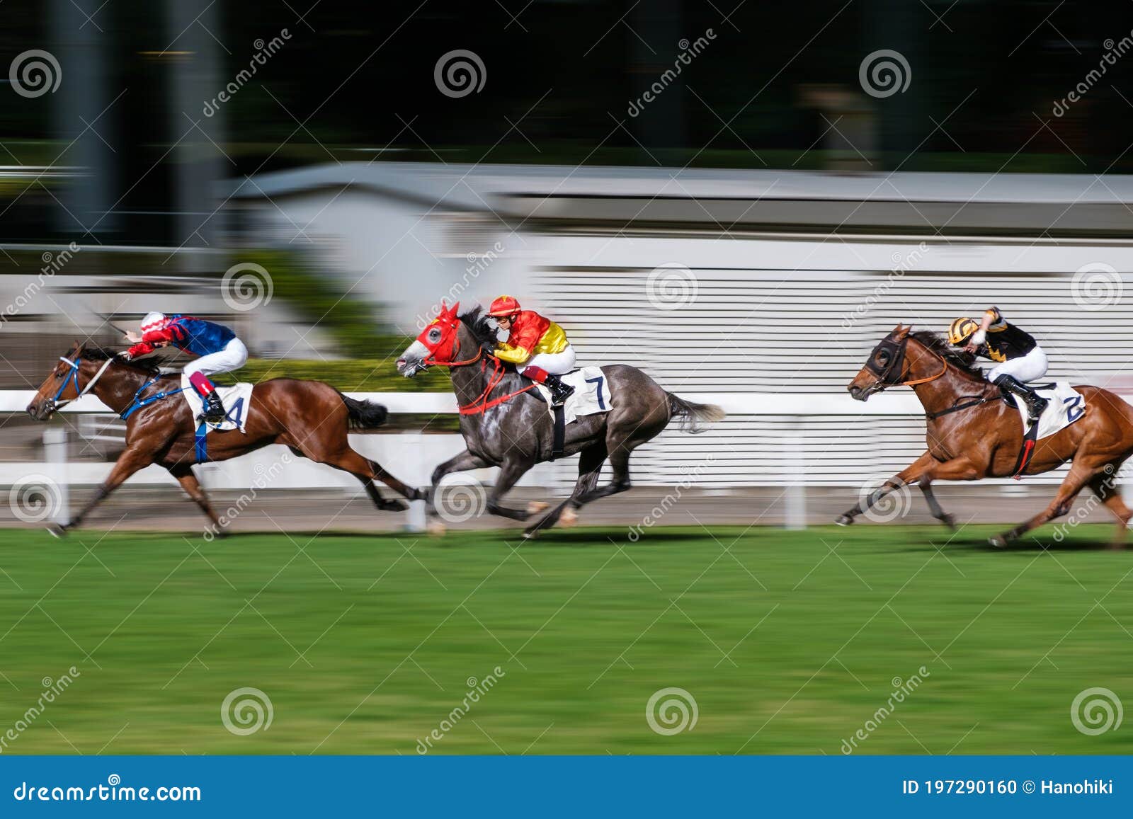 Horse Race Motion Blur, Racing Horses Editorial Image - Image of ...