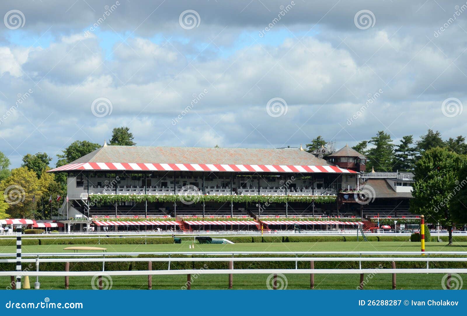 Horse race track stock image. Image of seating, stage - 26288287