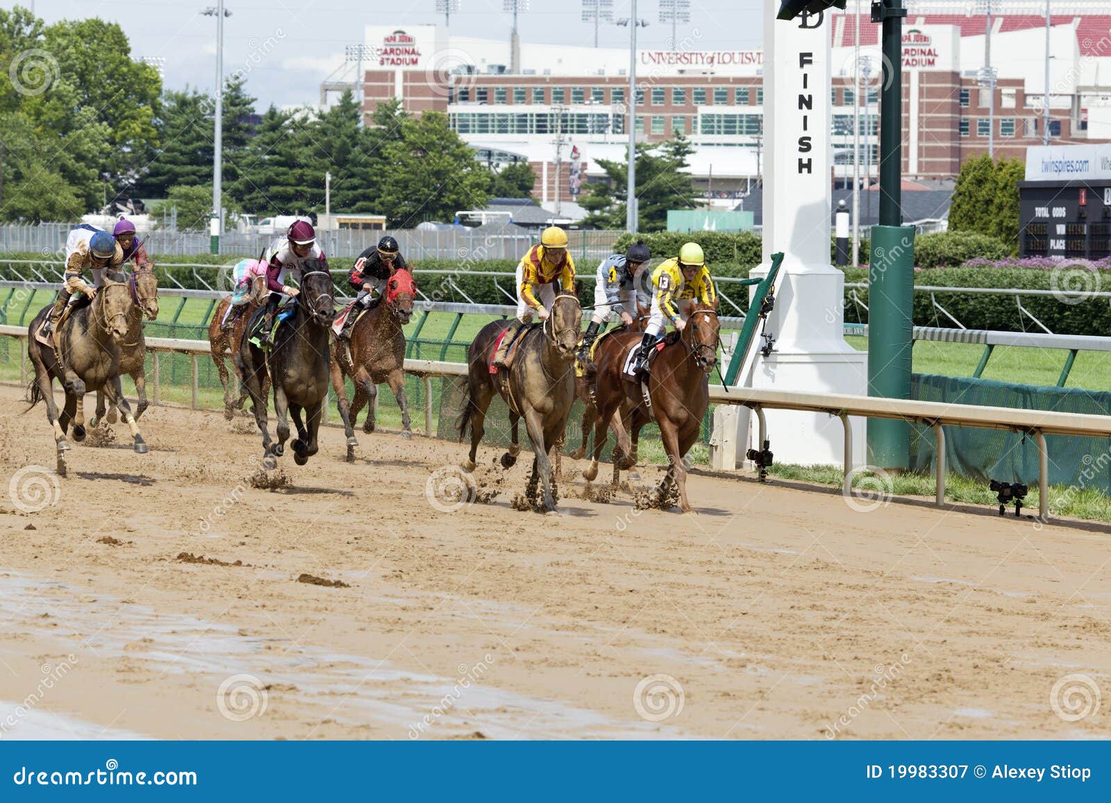 Horse Races at Churchill Downs Editorial Photography - Image of horses ...