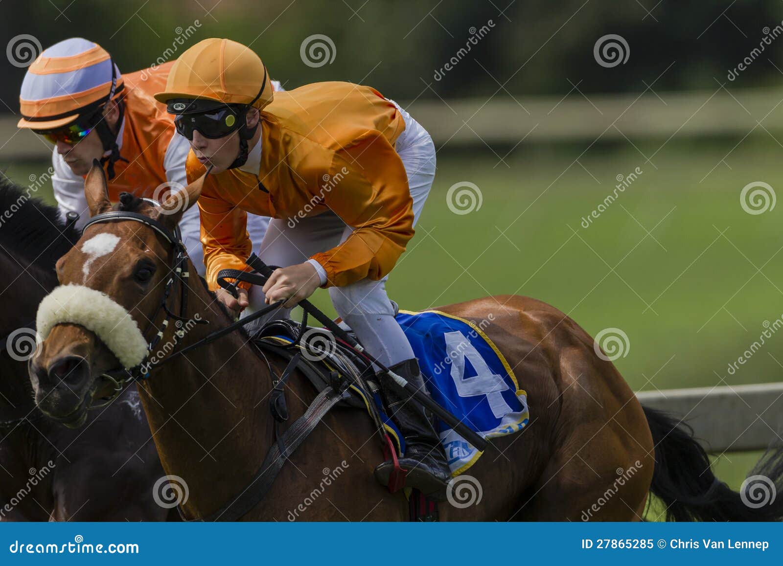 Horse Racing Jockeys Close editorial image. Image of sprinting - 27865285