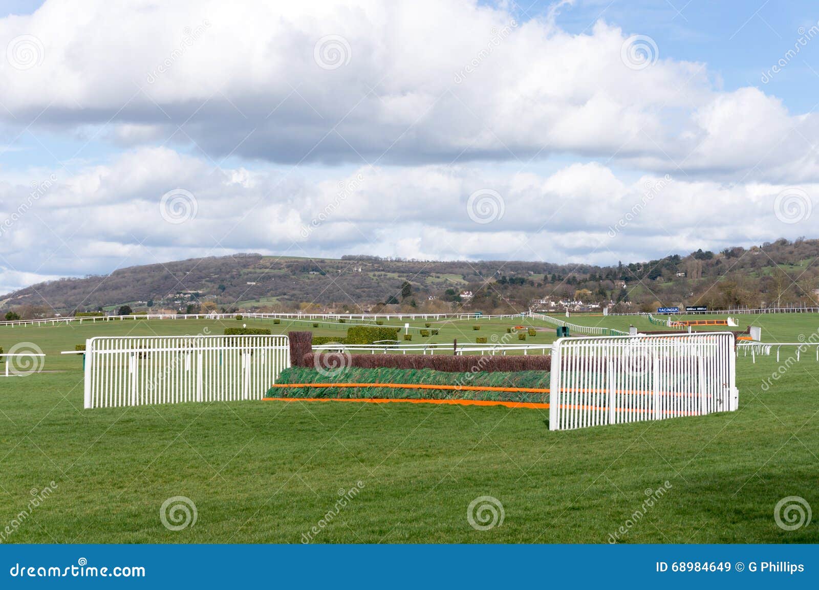 Horse Racing Jump Fence editorial stock image. Image of racing - 68984649