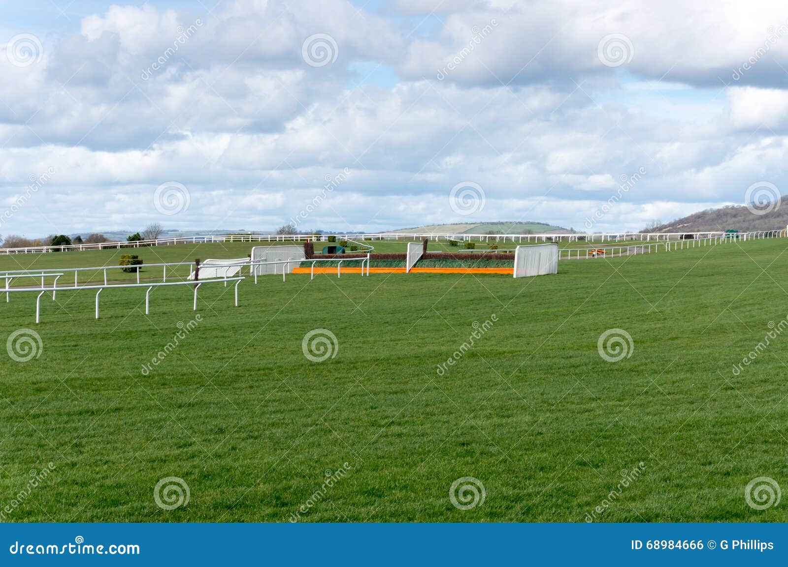 Horse Racing Jump Fence stock photo. Image of fence, race - 68984666
