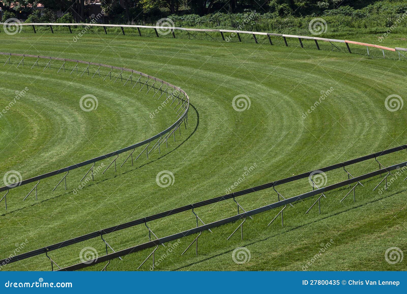 Horse Racing Track Corner stock image. Image of colors - 27800435