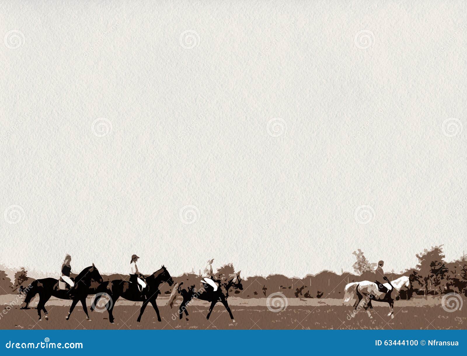 Horse Ride a Group of Riders Stock Photo - Image of competition ...