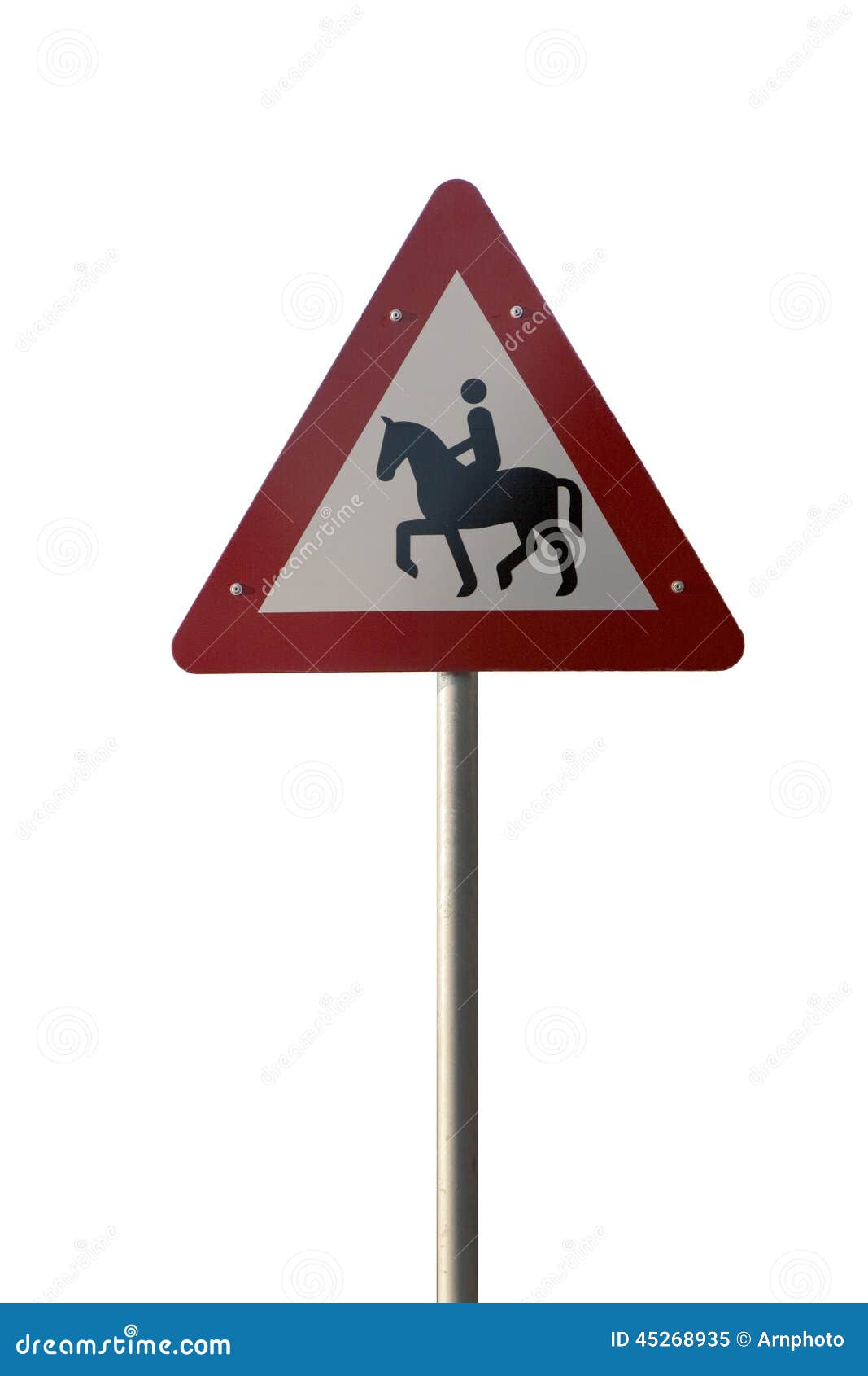 Horse Rider Sign stock image. Image of rider, denmark - 45268935