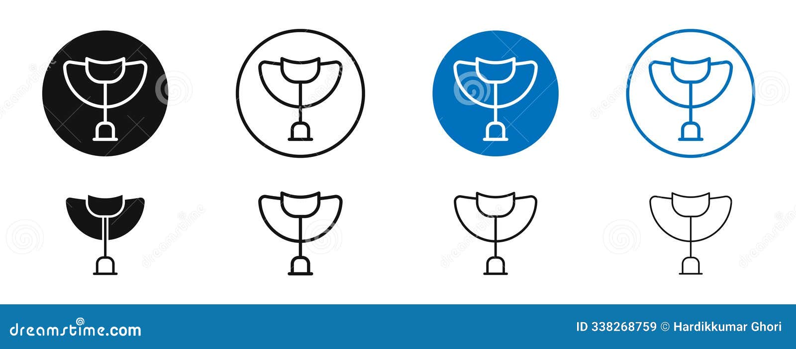 Horse Saddle Thin Line Vector Icon Set Stock Vector - Illustration of ...