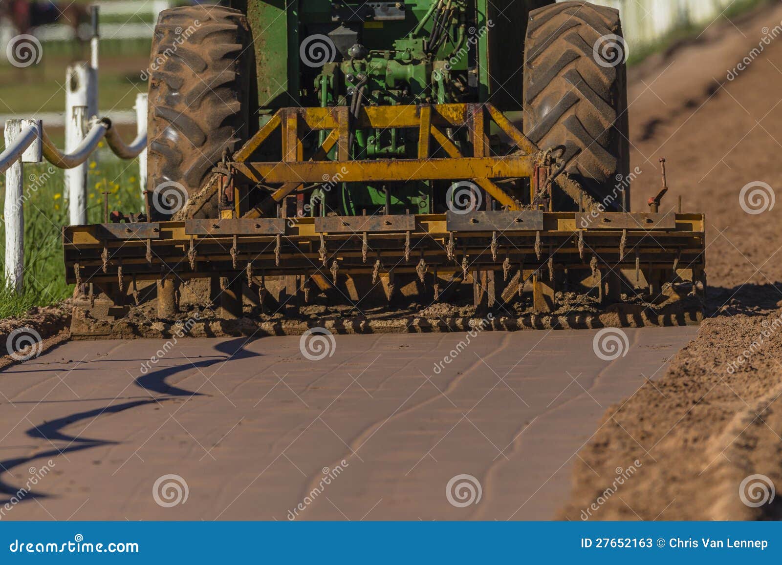 Car Track On A Sand Stock Photo | CartoonDealer.com #10547844