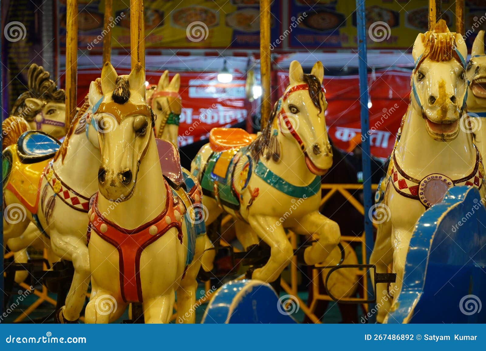 Horse Swing in Fair Event Hd Stock Photo - Image of tent, stand: 267486892