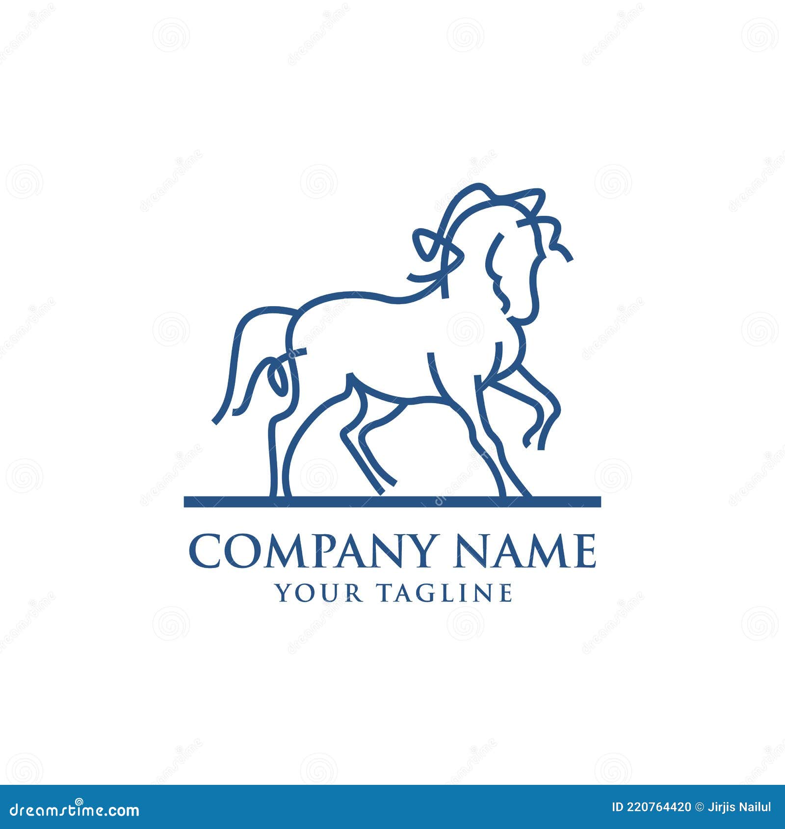 Horse Symbol. Minimal Horse Outlines for Infographics or Web Use Stock ...