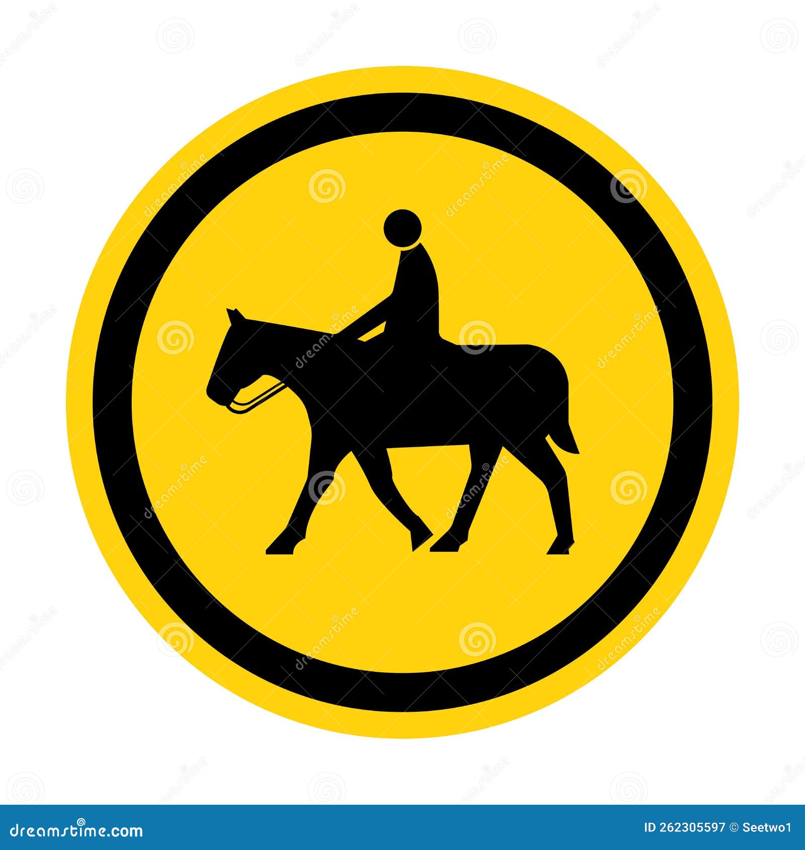 Horse Symbol Sign on White Background Stock Vector - Illustration of ...