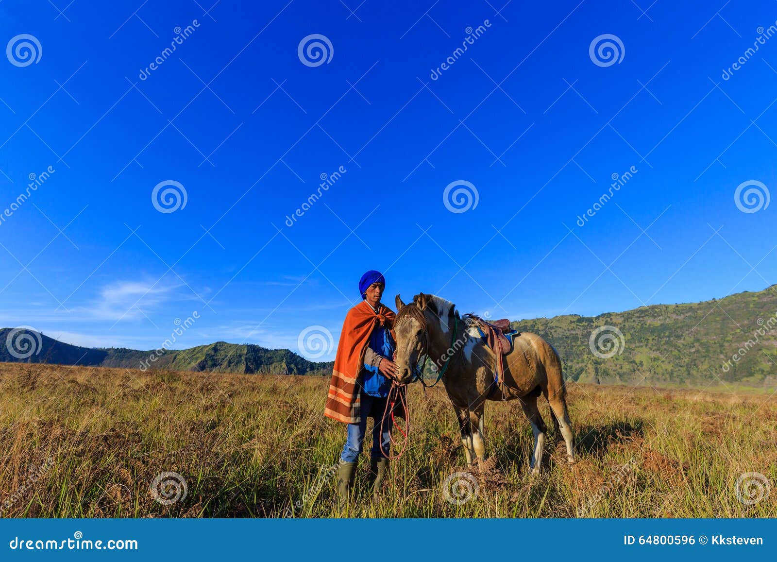 Horse Training at Mount Bromo in East Java, Indonesia Editorial Photo ...