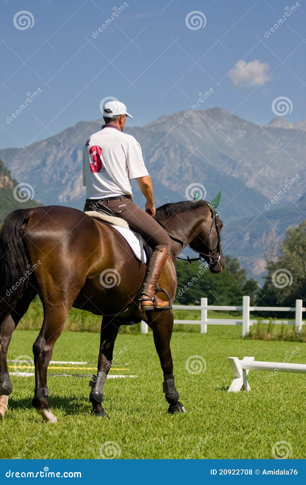 Horseman stock photo. Image of horse, horseback, mountain - 20922708