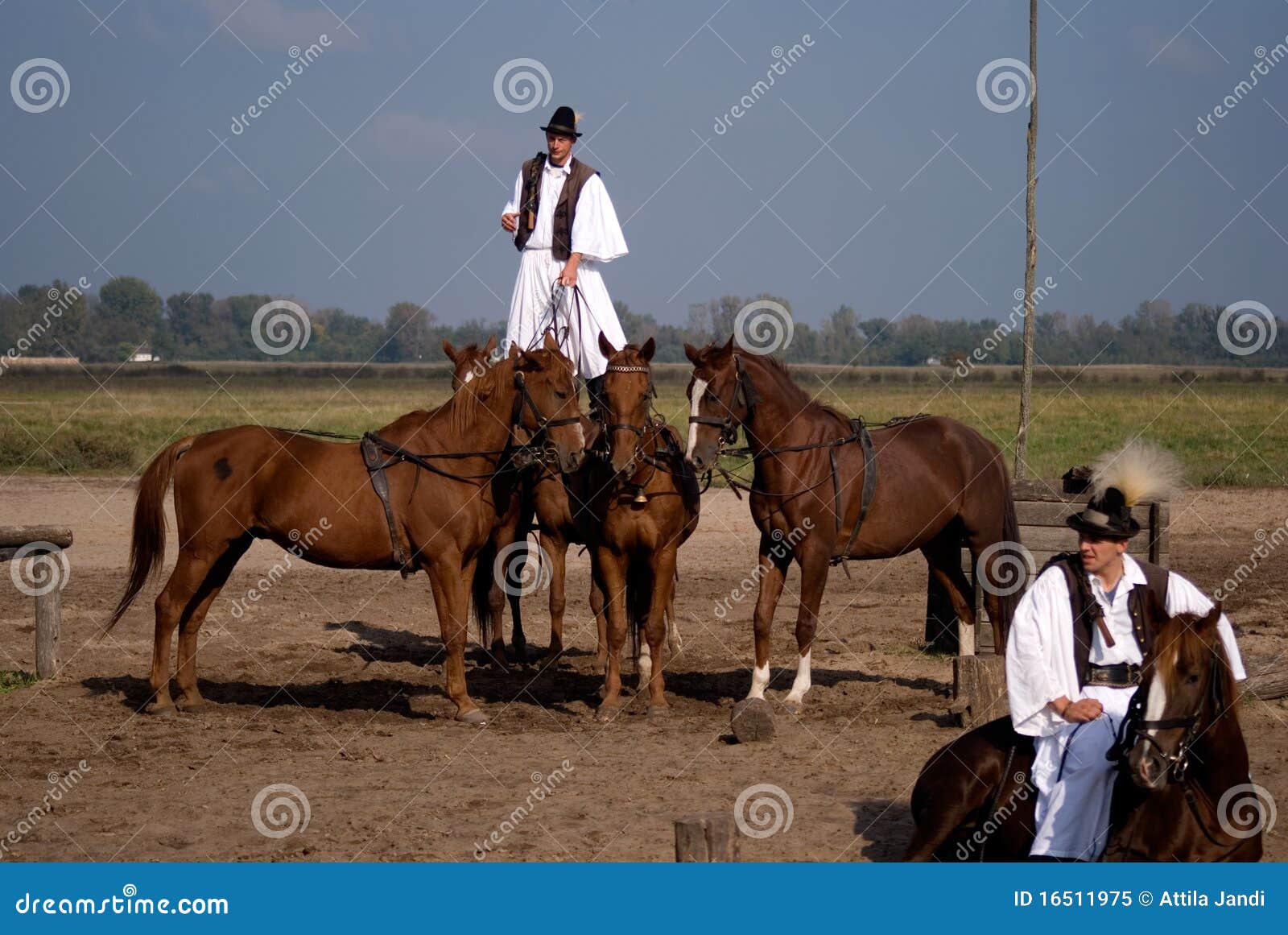 Horsemen, Bugac, Hungary editorial image. Image of cultural - 16511975