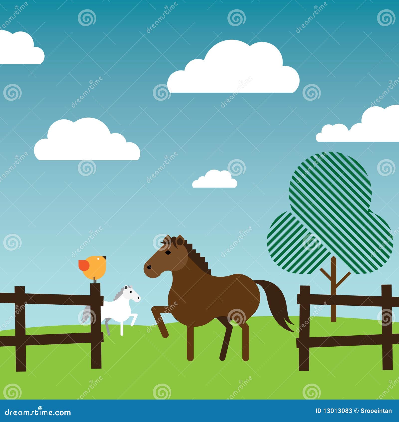 Roaming Around Cartoon