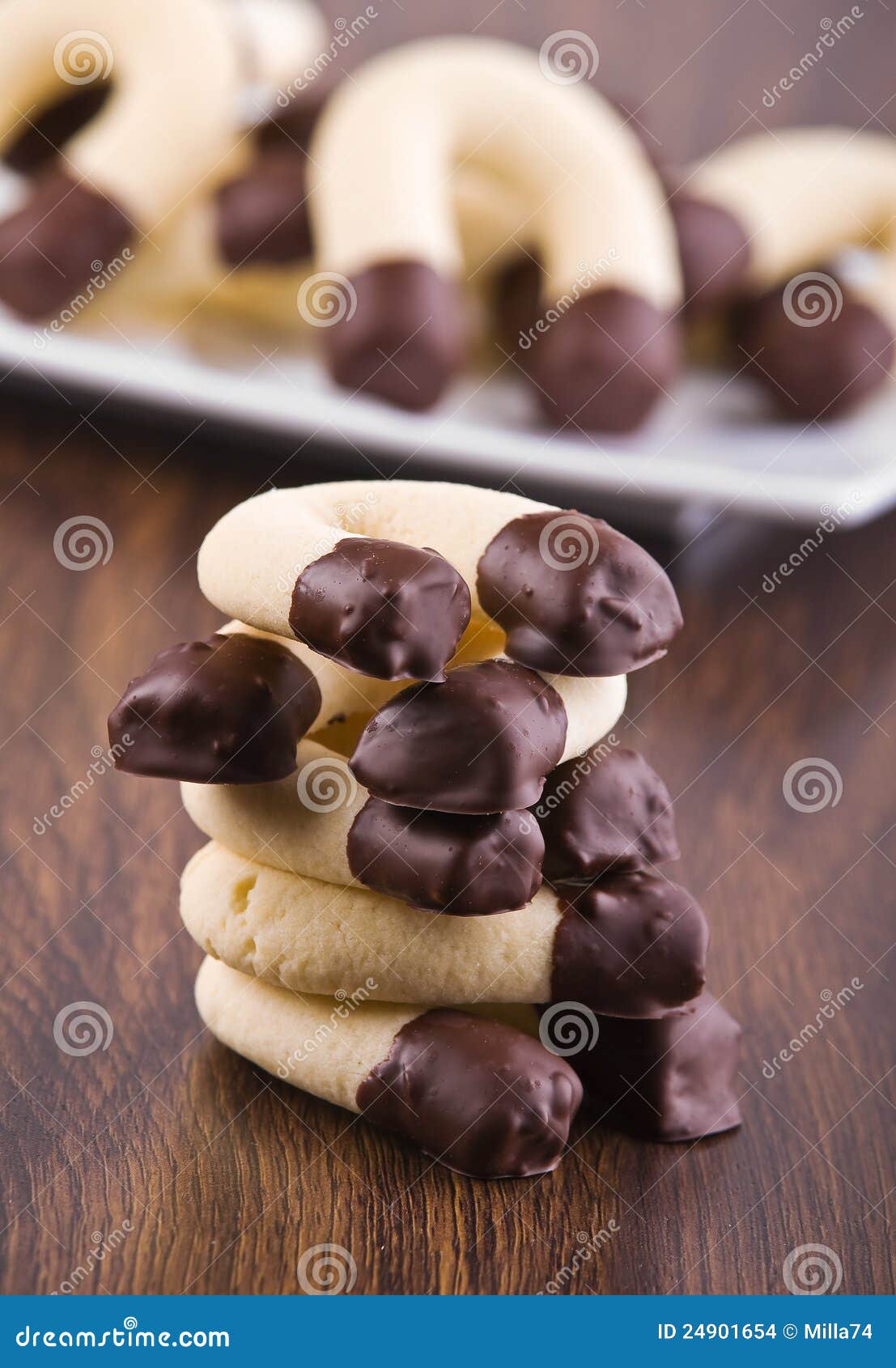 Horseshoe cookies. stock photo. Image of horseshoe, confectionery ...