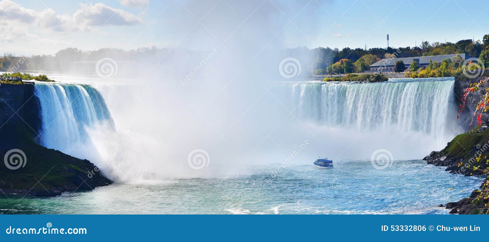 Horseshoe Fall, Niagara Falls, Ontario, Canada Stock Photo - Image of ...