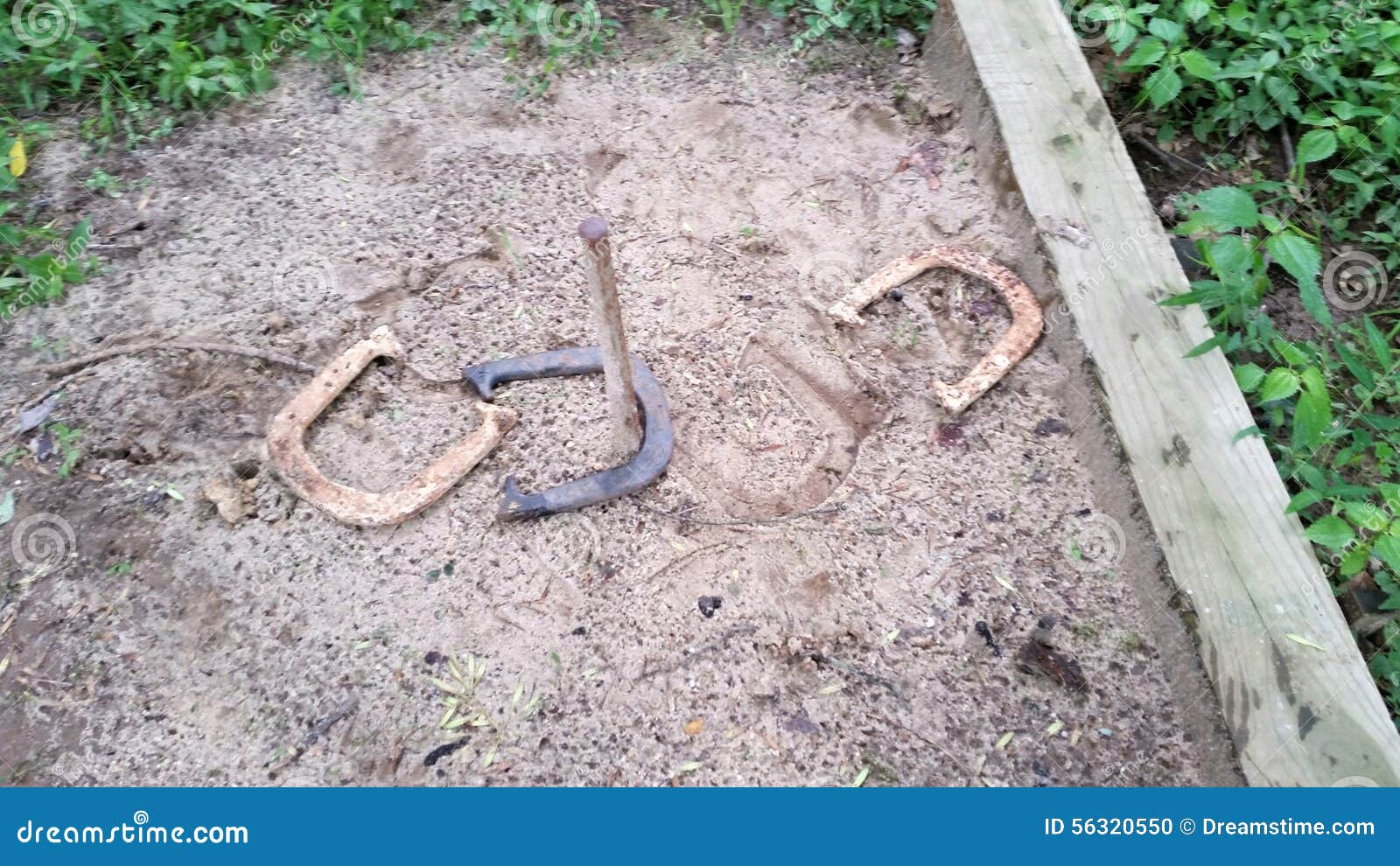 Horseshoes stock photo. Image of game, family, cookout - 56320550 Horseshoes stock photo. Image of game, family, cookout - 56320550