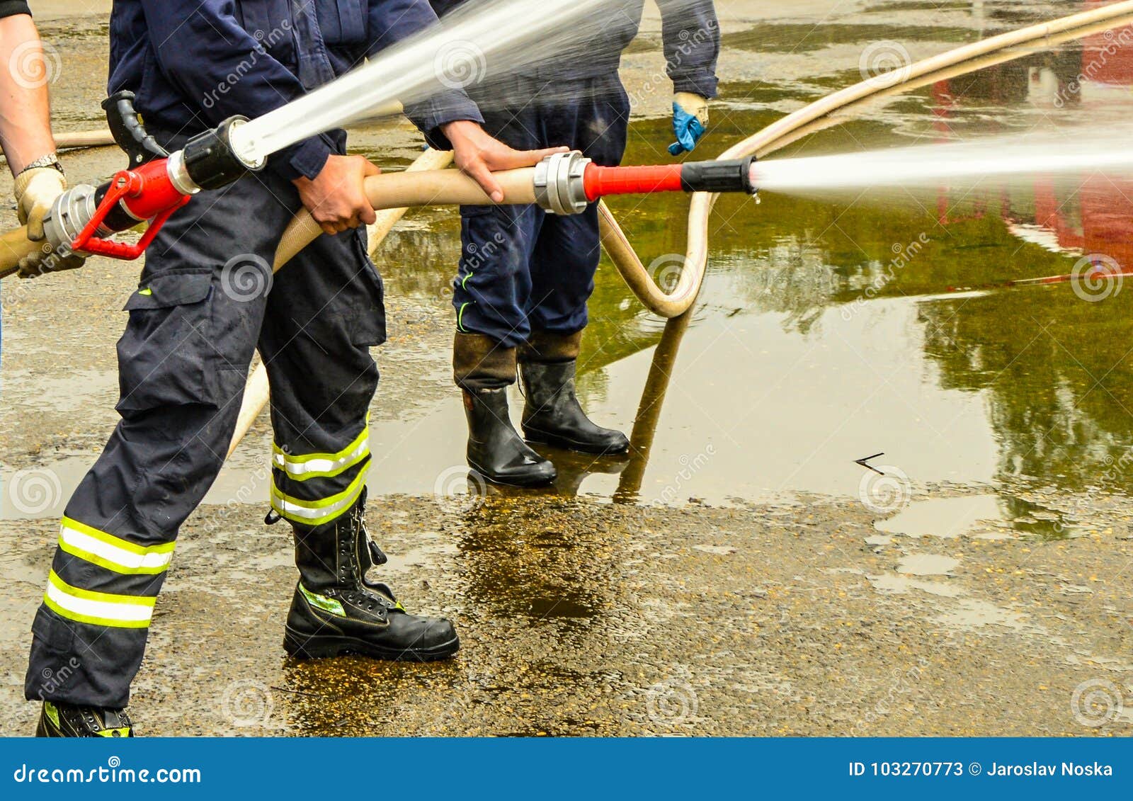 Fire hose stock image. Image of pipe, hang, dirty, burn - 103270773