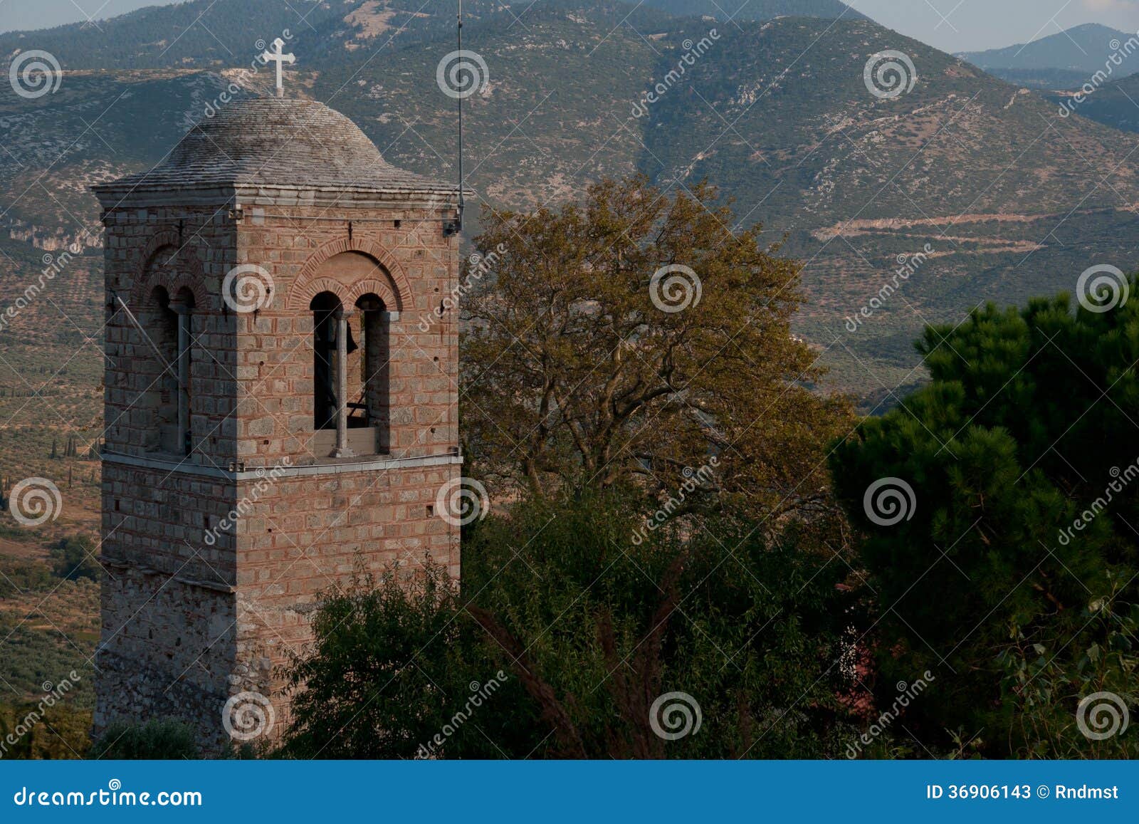 Hosios Loukas Monastery stock image. Image of ancient - 36906143