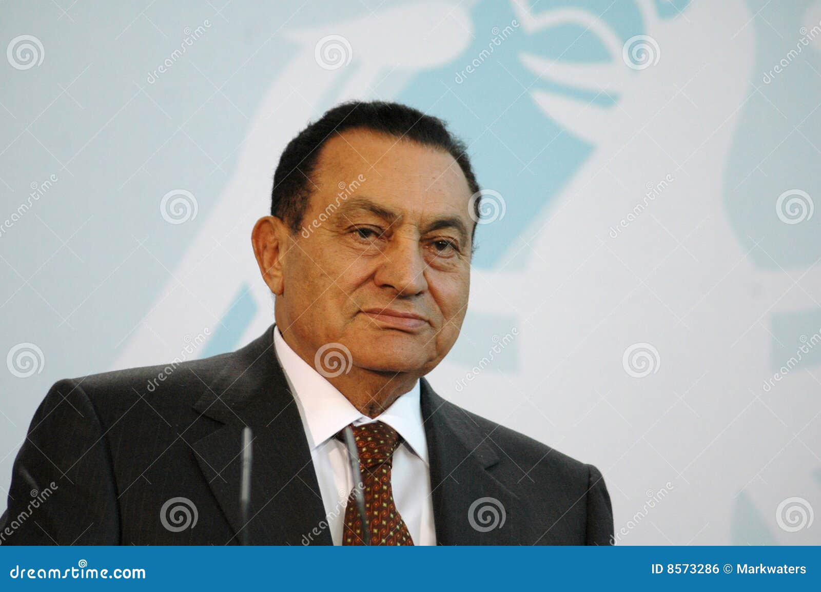 Hosni Mubarak editorial photo. Image of tiergarten, hosni - 8573286