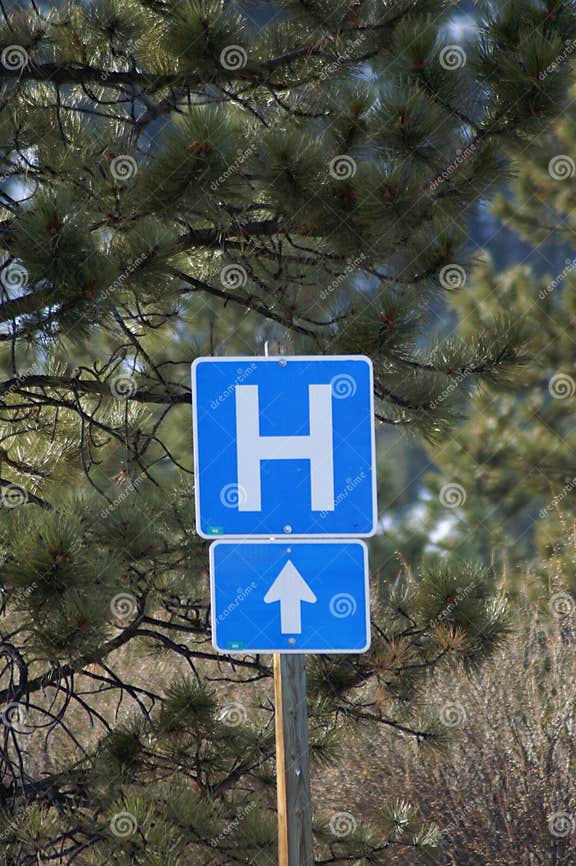 Hospital stock image. Image of directions, higher, sign - 22513213